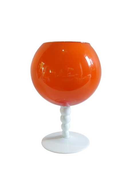 Empoli Orange Two-Tone Goblet – deedee9:14